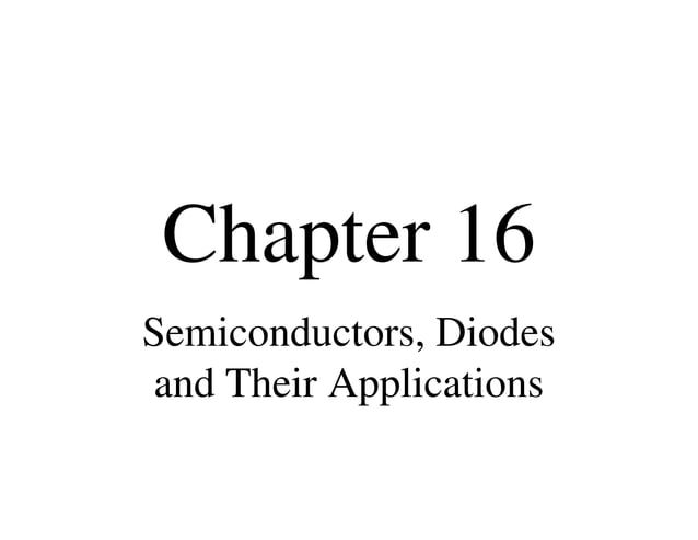 Diodes and rectifiers | PDF | Chemistry | Science