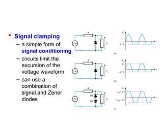diode application of the transfer electrical applications | PPT