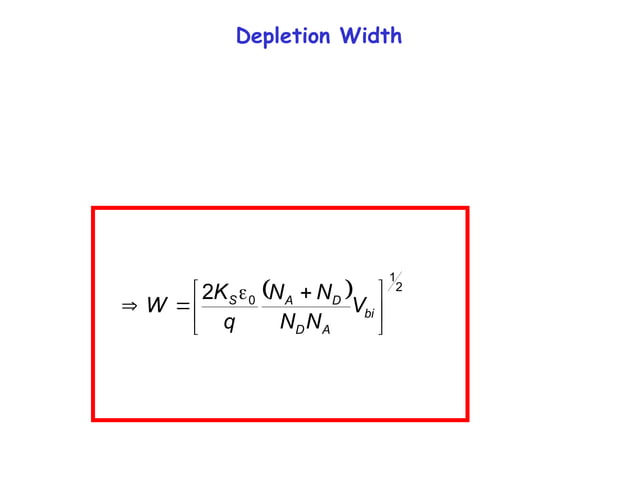pin junction diode and and its basics power point presentation | PPT