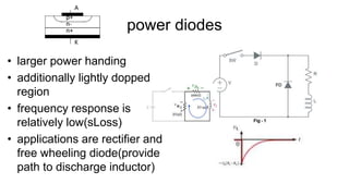 Diode thyristor transistor | PPTX