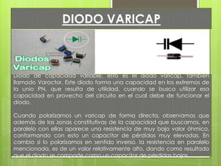 CARACTERÍSTICAS DE LOS DIODOS | PPT
