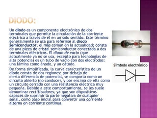Diodo | PPTX