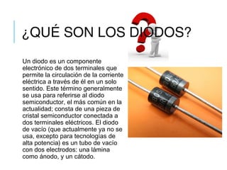 Diodos | PPT