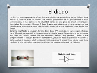 Diodos | PPTX