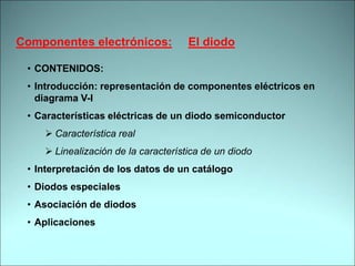 Diodos semiconductores | PPT