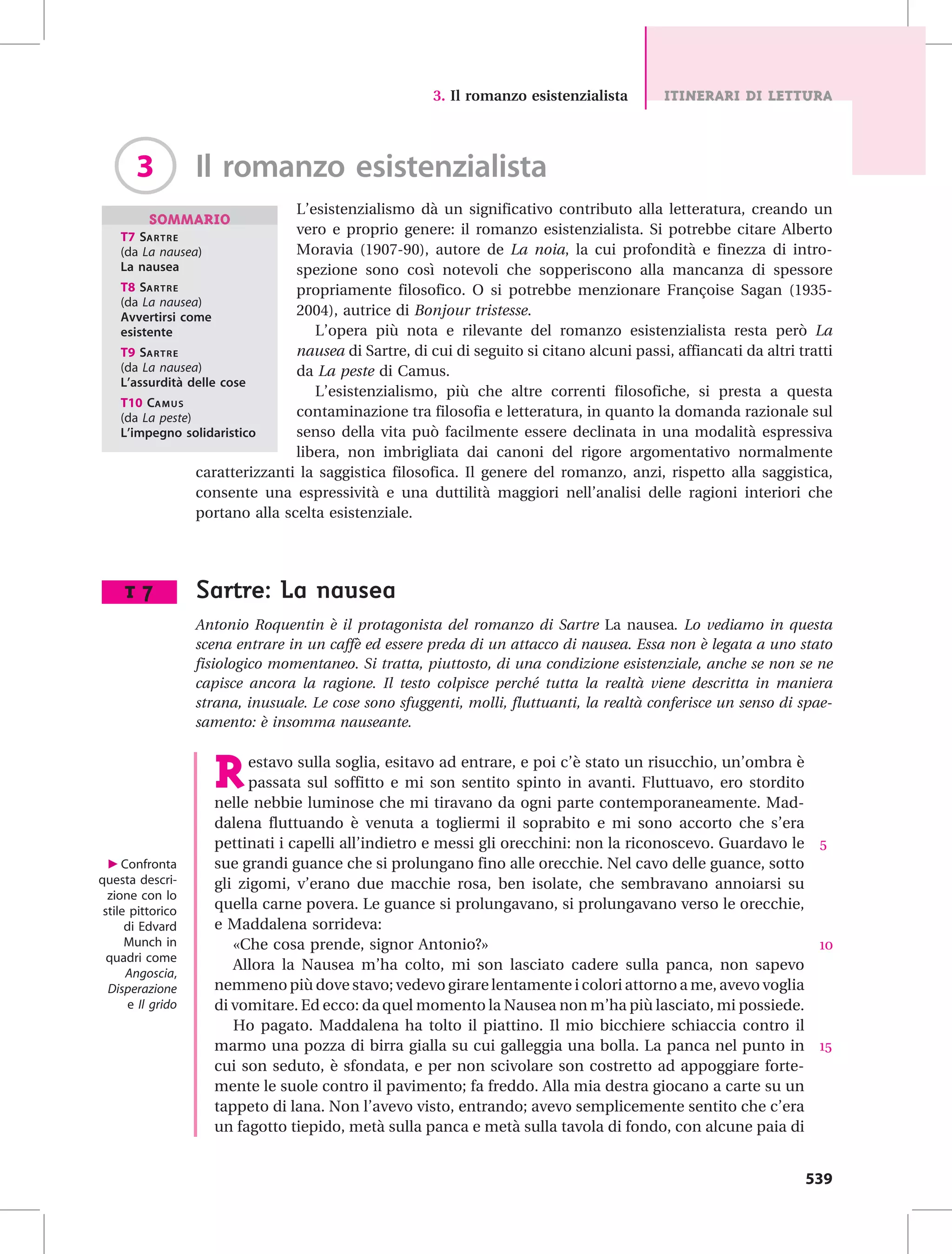 Il romanzo esistenzialista. | PDF