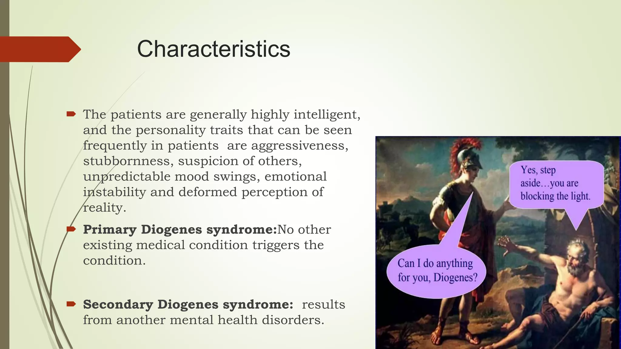 Diogenes syndrome | PPTX