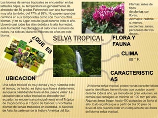 Biomas | PPTX