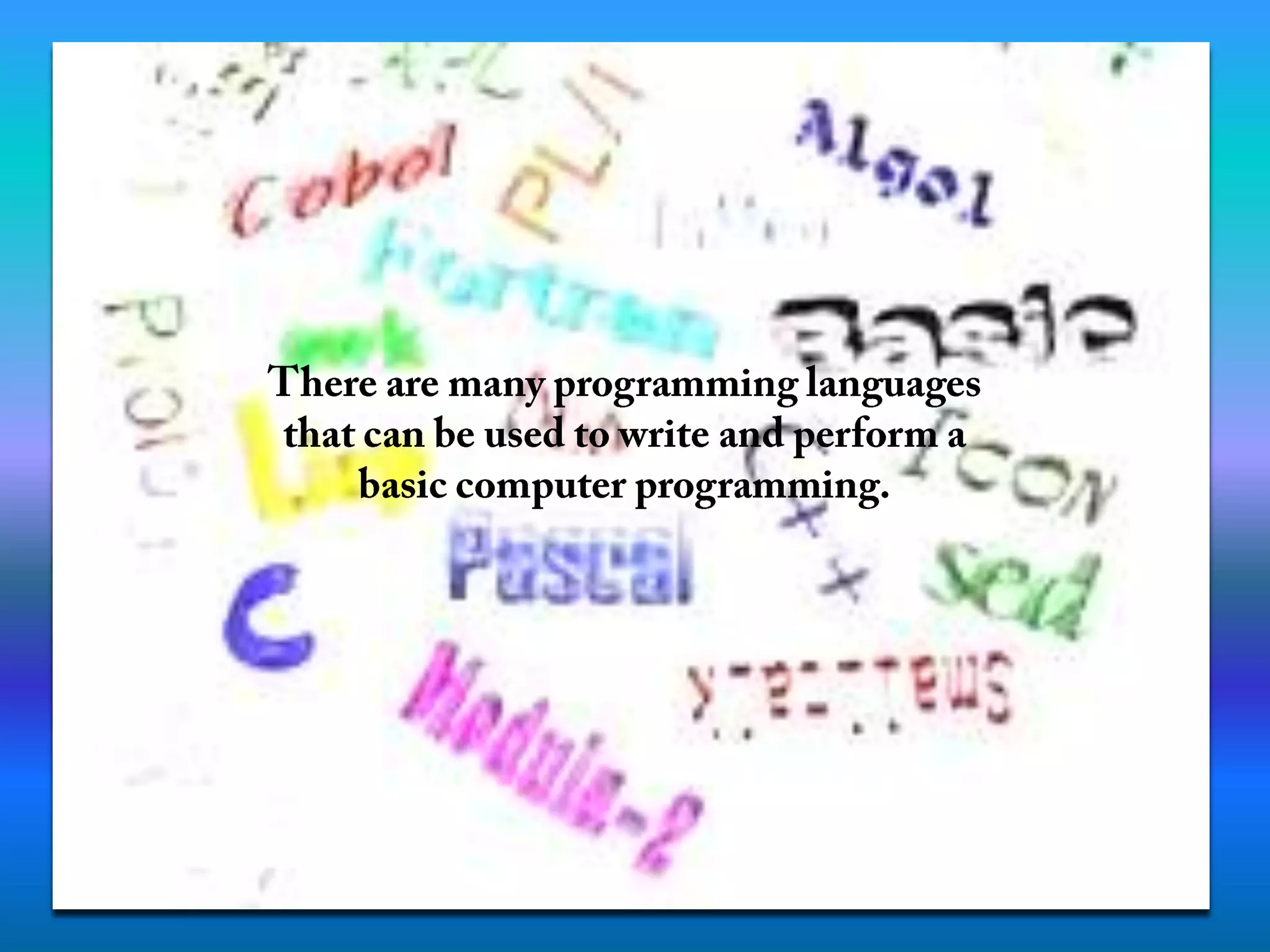 Dion computerprogramming | PPTX