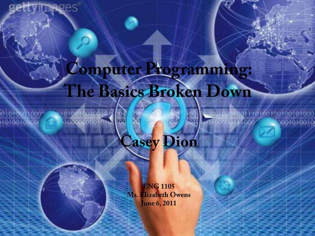 Dion computerprogramming | PPTX