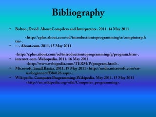 Dion computerprogramming | PPTX