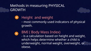 Children and adolescents, Physical Growth and Development | PPT