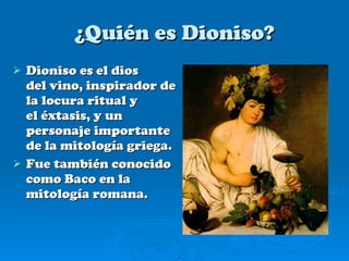 Dioniso | PPT