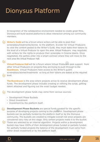 DIONYSUS TOKEN WHITEPAPER | PDF