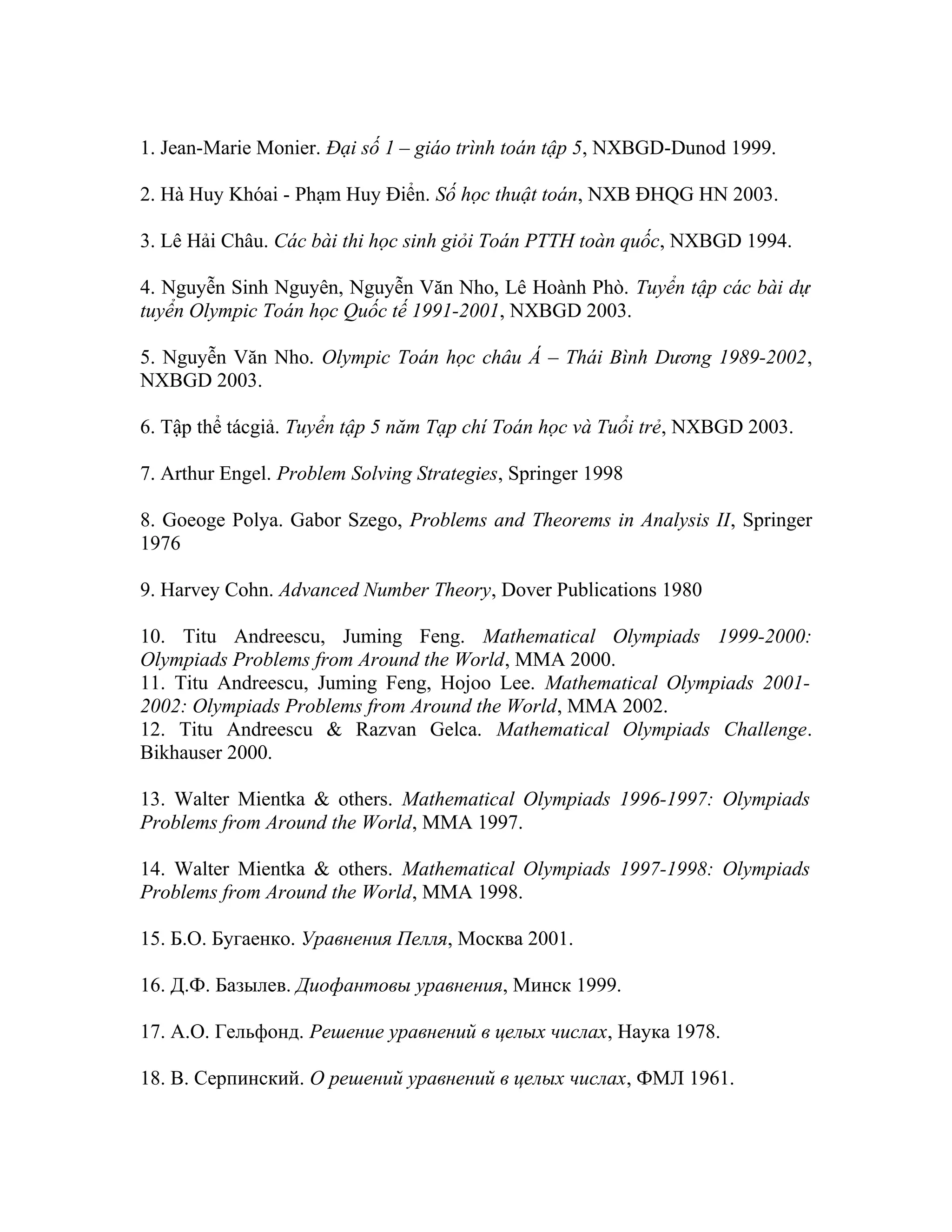 Diophantine Equations Ph ng Tr nh Diophant DOC diophantine-equations-ph-ng-tr-nh-diophant-doc
