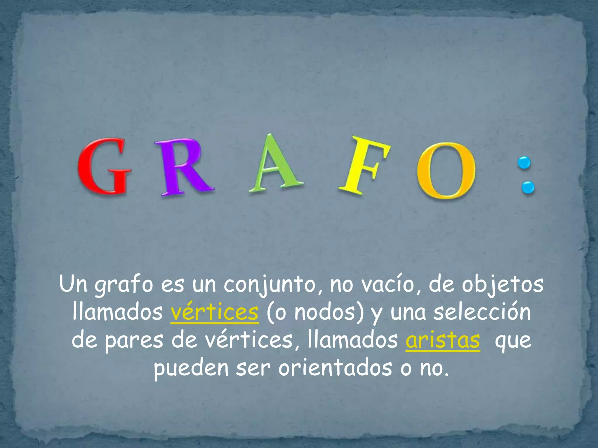 Diapo teoria de grafos | PPTX | Geography | Science