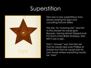 Dior: A History | PPTX