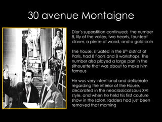 Dior: A History | PPTX