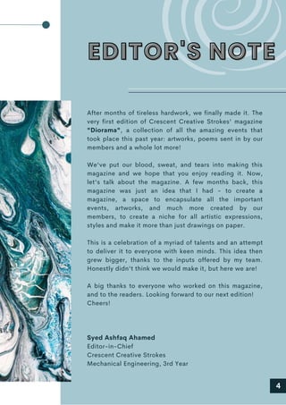DIORAMA -e-magazine CRESCENT CREATIVE STROKES | PDF