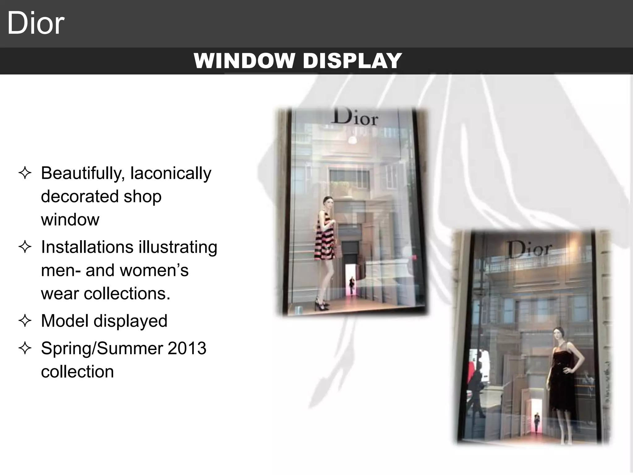 Dior Communication Strategy | PPTX | Fashion Trends | Style & Fashion