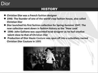 Dior Communication Strategy | PPT