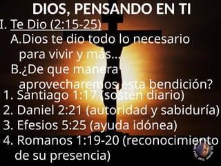 dios-pensando-en-ti.pptx biblia y teologia | PPTX