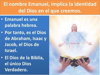 Dios con nosotros | PPTX