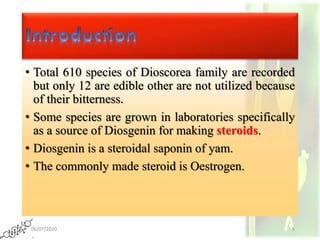 Dioscorea Villosa- Homoeopathic medicine | PPT