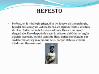 Dioses del olimpo | PPTX