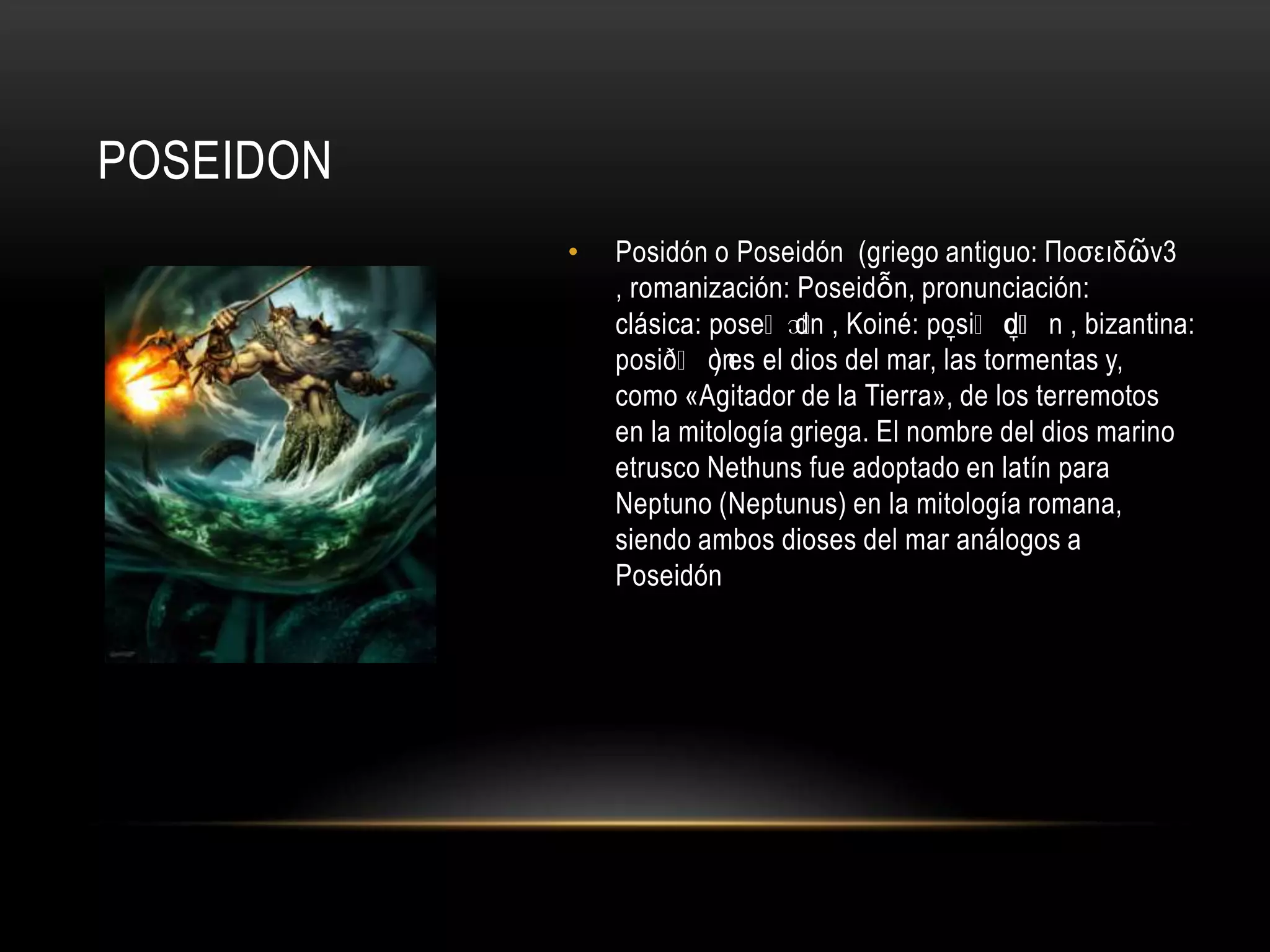 Dioses del olimpo | PPTX | Religion & Spirituality