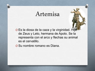 Dioses del olimpo | PPT