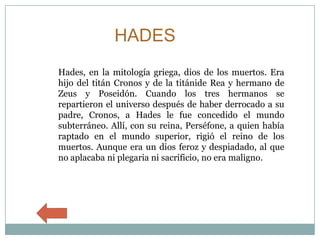 Dioses griegos | PPTX