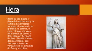 Dioses griegos | PPTX
