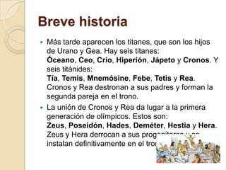 Dioses griegos | PPTX