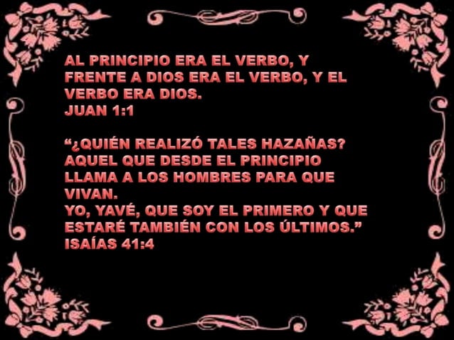 Dios es primero | PPSX