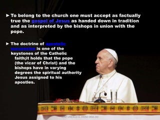 Doctrine of Roman Catholic Church | PPTX