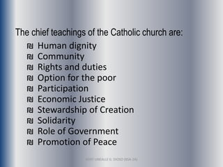Doctrine of Roman Catholic Church | PPTX