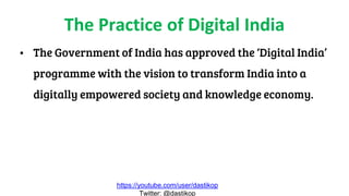Digital India : An Overview | PPTX