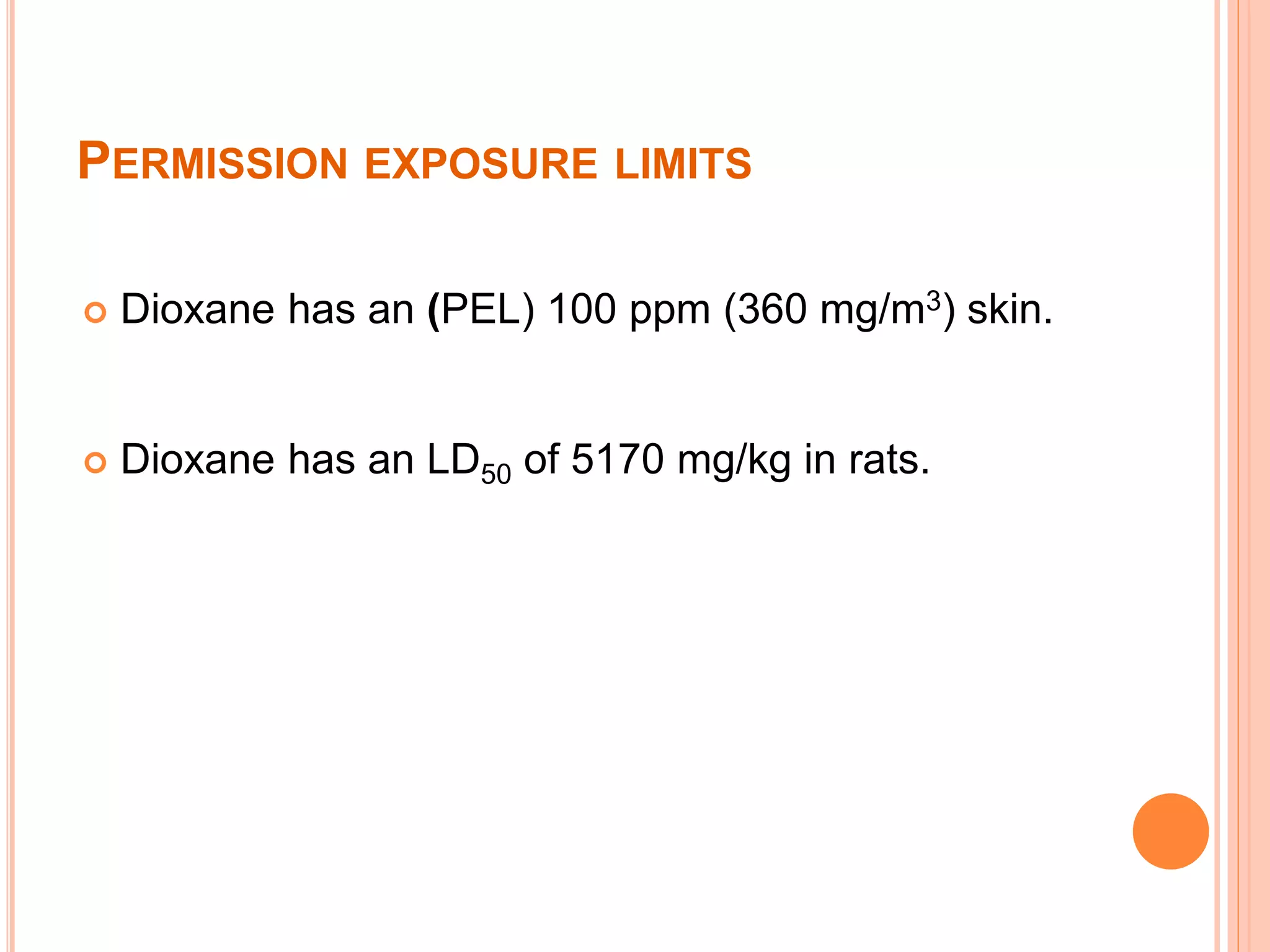 Dioxane | PPTX