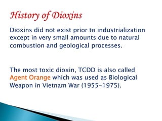 Dioxins | PPTX