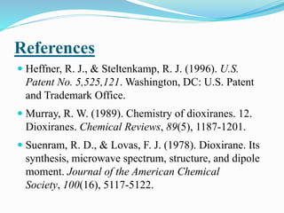 Dioxirane | PPTX | Chemistry | Science