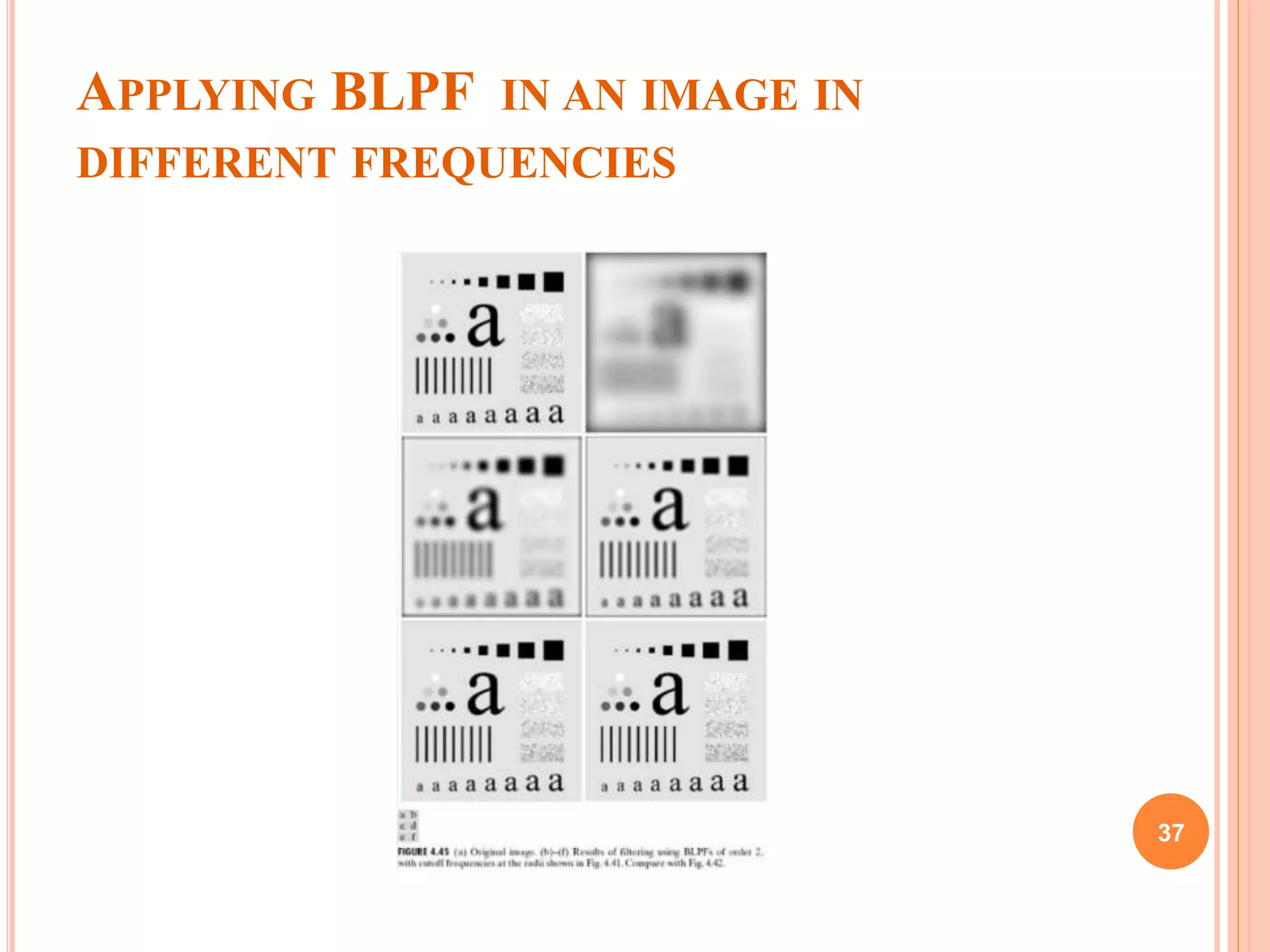 Image filtering in Digital image processing | PPTX