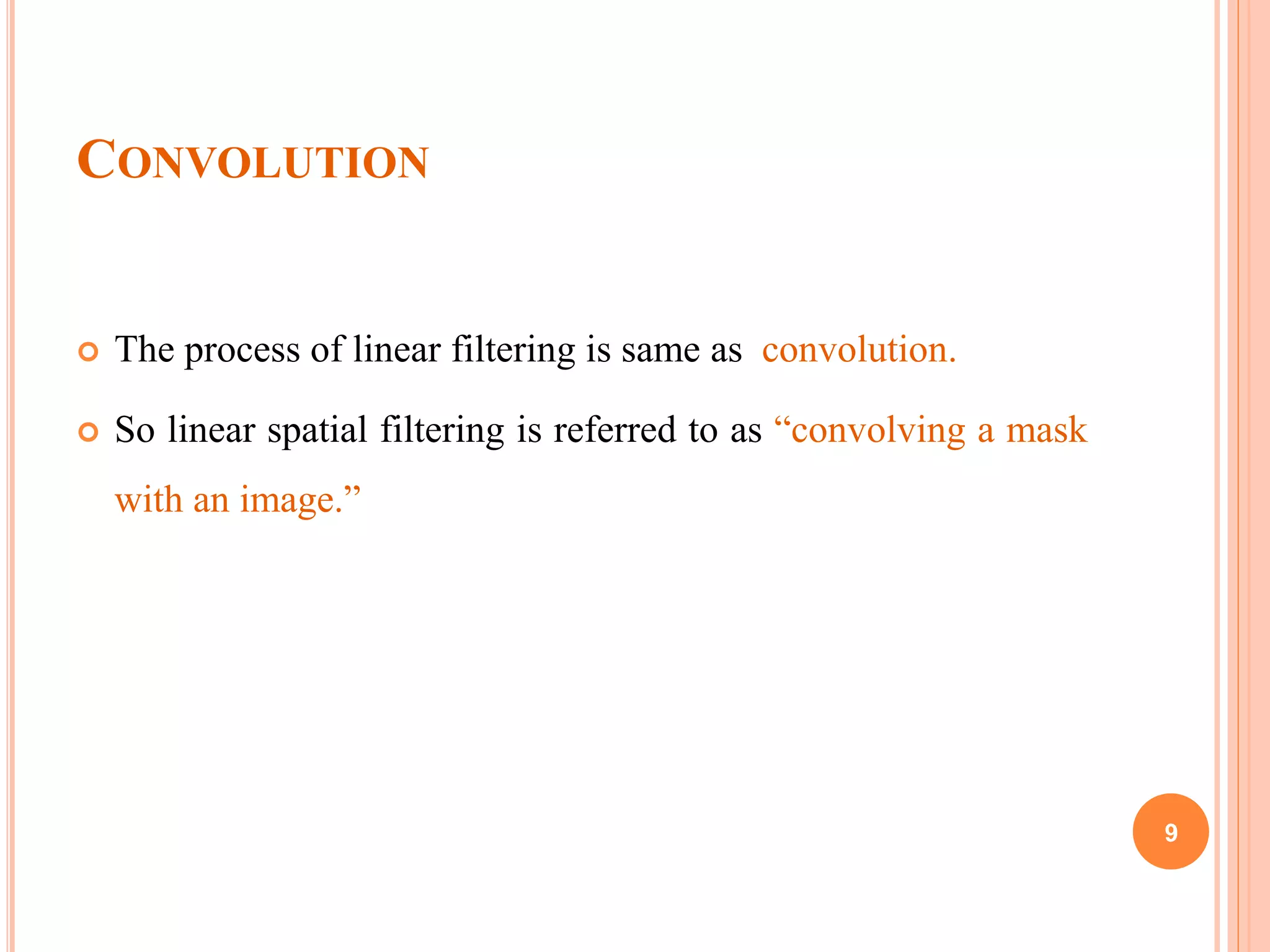 Image filtering in Digital image processing | PPTX