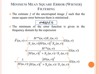 Digital Image Processing | PPTX