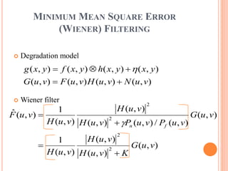 Digital Image Processing | PPTX