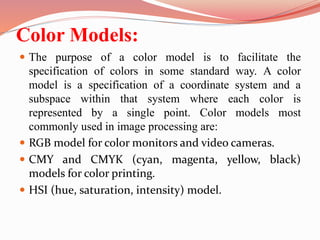 Digital Image Processing | PPTX