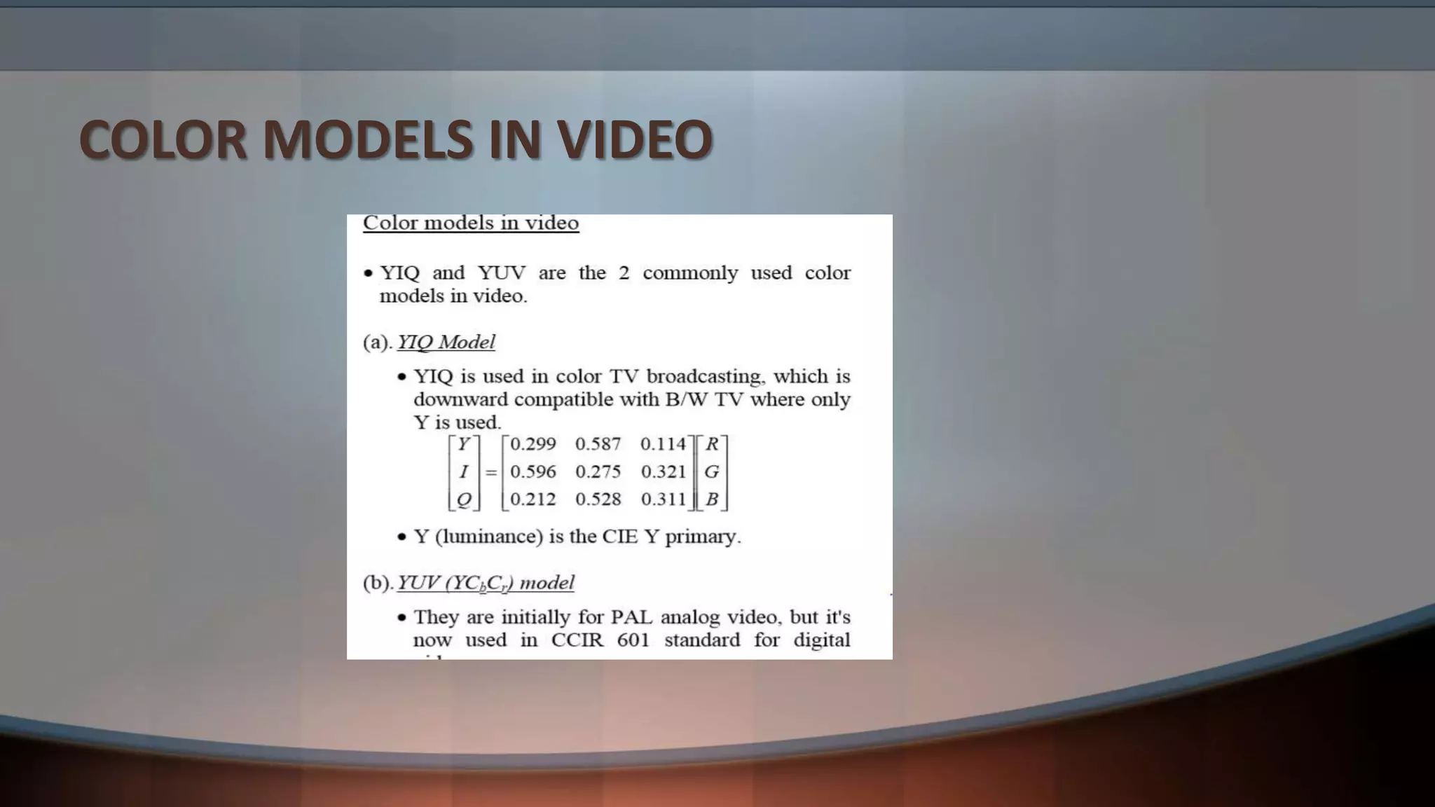 Dip color image processing | PPTX