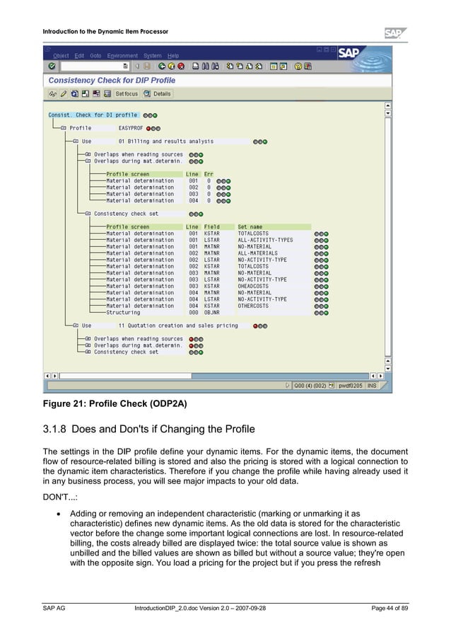 Dip profiles-documentation | PDF | Computer Software and Applications ...