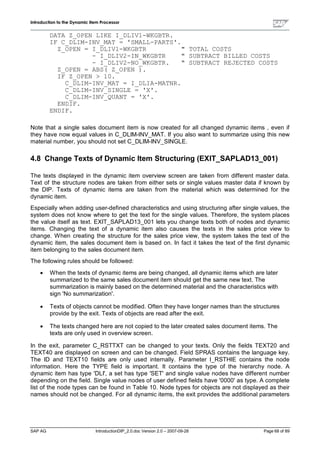 Dip profiles-documentation | PDF