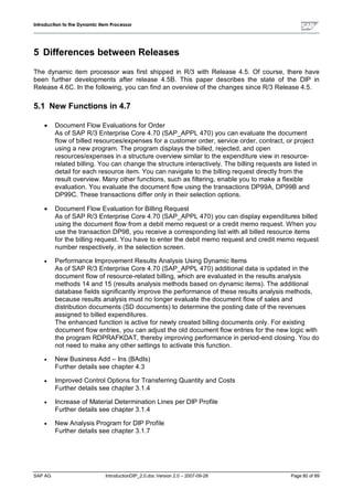 Dip profiles-documentation | PDF